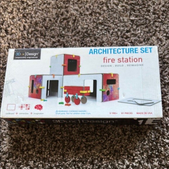 Toys | New In Box Architecture Set Fire Station | Poshmark